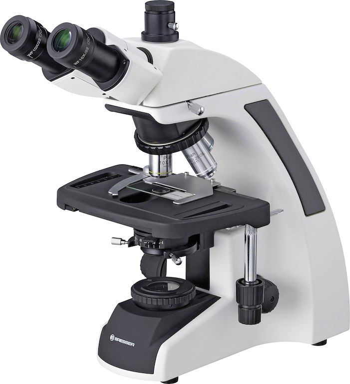 Bresser 5760700 biološki mikroskop 40–1000x, trinokularni, propuštena svetlost