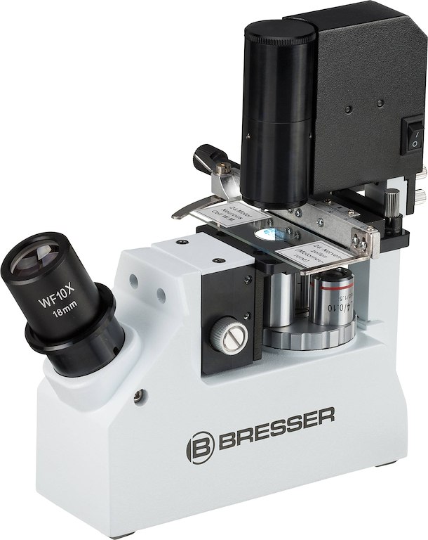 Bresser XPD-101 biološki mikroskop 40–400x, monokularni, propuštena svetlost