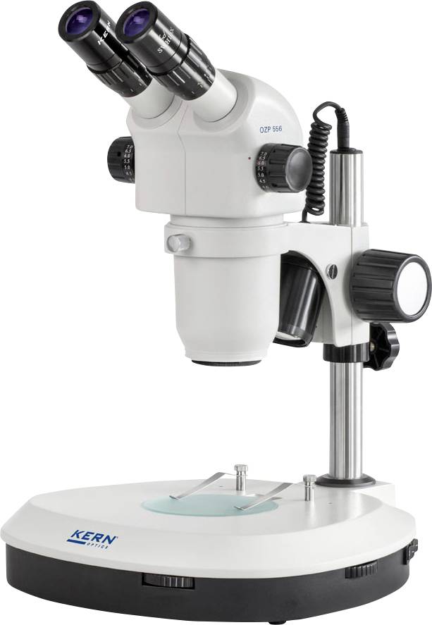 Kern OZP 556 stereo zoom mikroskop 6–55x, binokularni, propuštena i odbijena svetlost