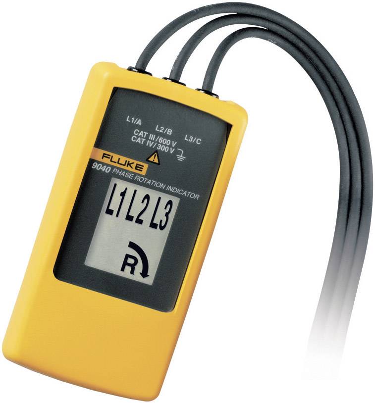 Fluke 9040EUR indikator redosleda faza CAT III 600 V