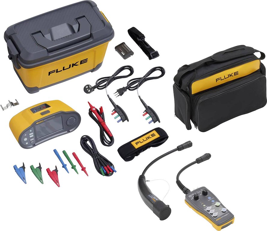 Fluke 1674FC IT/DK/FEV300 komplet: tester električnih instalacija i ispitni adapter FEV300