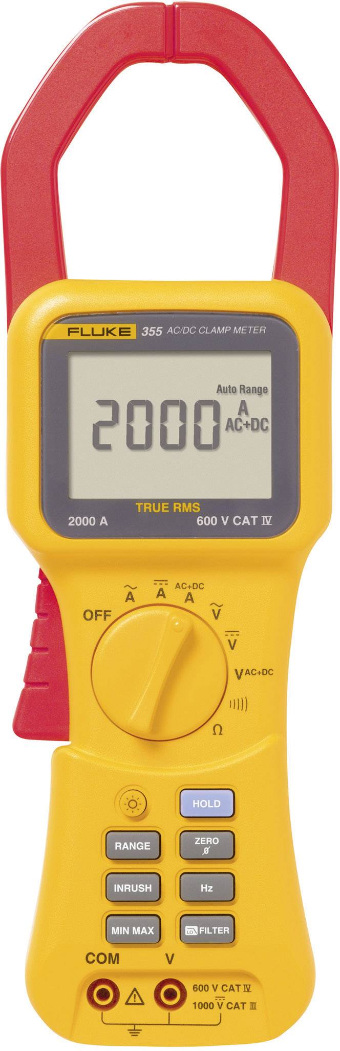Fluke 355 strujna klešta True RMS, CAT III 1000 V, CAT IV 600 V, do 1400 A