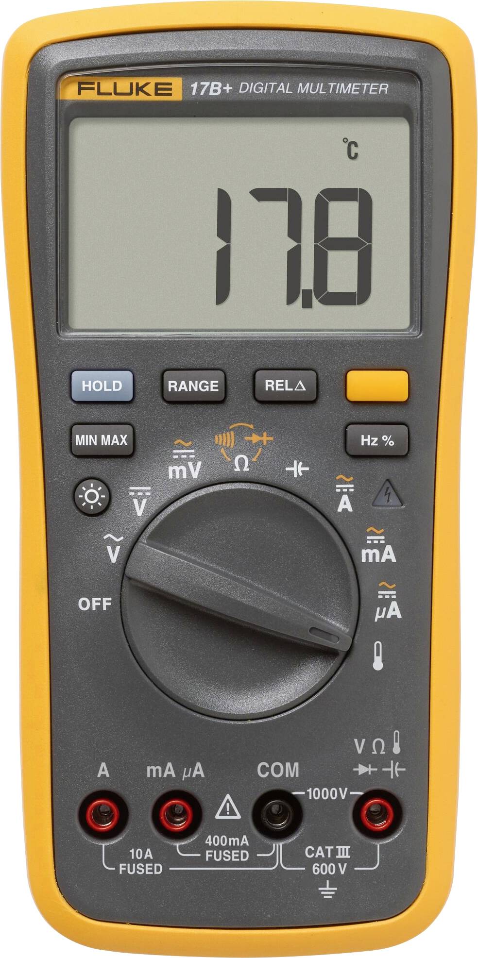 Fluke 17B+/EUR ručni multimetar CAT III 600 V