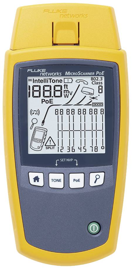 Fluke Networks MS2-100-IE tester kablova MicroScanner2 za industrijski Ethernet