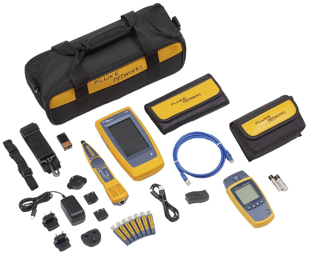 Fluke Networks LIQ-KIT-MS2-100 komplet: testeri kablova LinkIQ i MicroScanner2