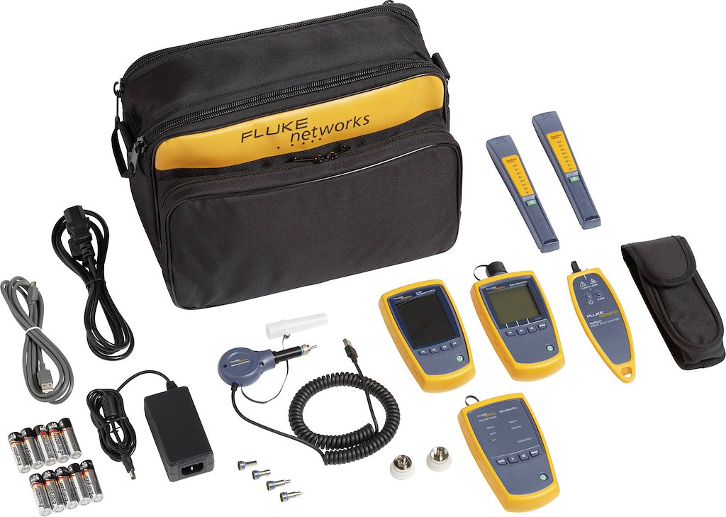 Fluke Networks FTK1375 komplet za verifikaciju optičkih vlakana sa video mikroskopom FI-500