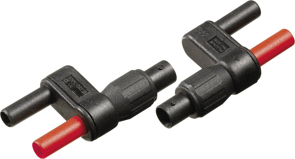 Fluke PM9081 merni adapter BNC ženski – dvostruki banana utikač 4 mm CAT III 600 V