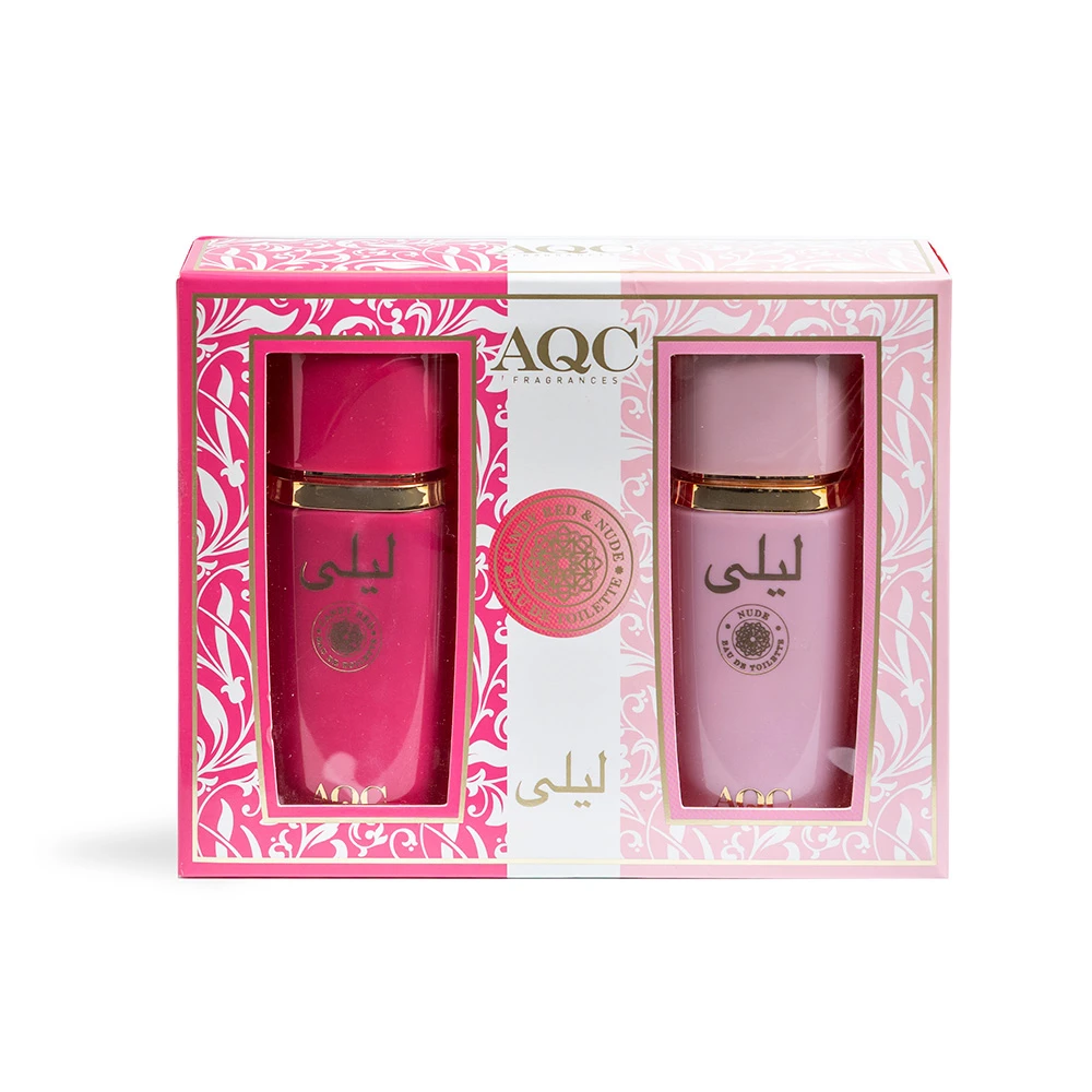 AQC Candy Red & Nude set toaletnih voda za žene, 2 x 60 ml