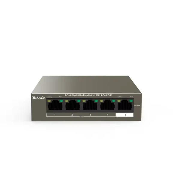 Svič 10/100/1000 5-port Tenda TEG1105P-4/4 PoE Port/63W