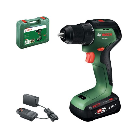 Akumulatorska bušilica - odvrtač Bosch PSR 18V-60; 1 x 2,5Ah (06039D7201)