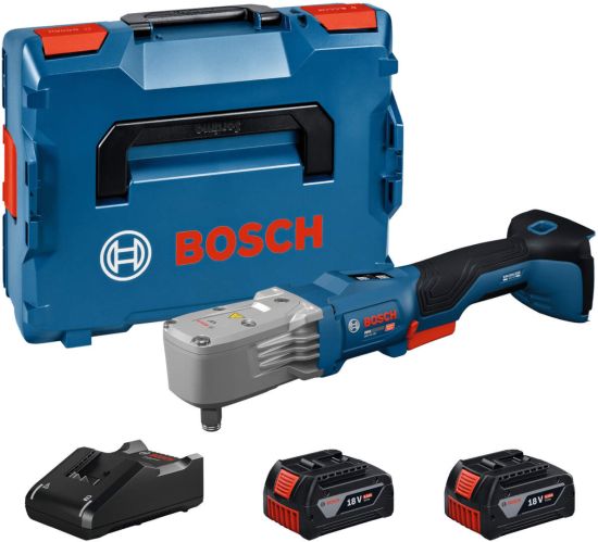 Akumulatorski ugaoni udarni odvijač Bosch Pro GRS18V-330; 2 x 4,0Ah, u L-Boxx koferu (06019R9002)