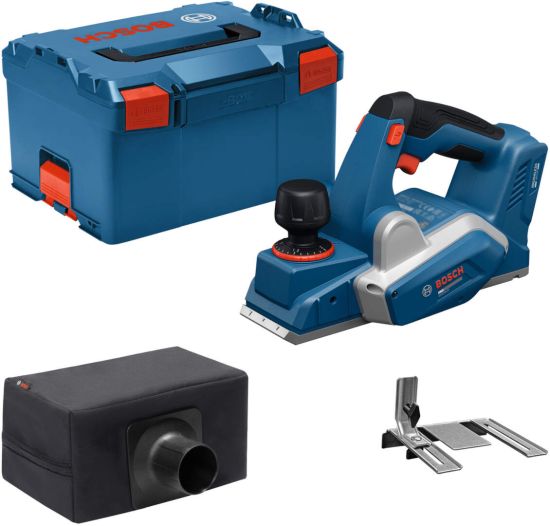 Akumulatorsko rende Bosch Pro GHO18V-20 (ručni abrihter) Solo; bez baterije i punjača u L-Boxx koferu (06015B5201)