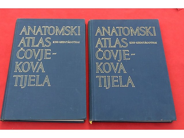 Anatomski atlas čovjekova tijela Kiss Szentagothai