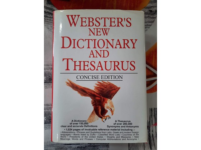 Webster`s new Dictionary and Thesaurus