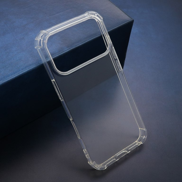 Futrola silikon CRASHPROOF za iPhone 17 Pro (6.3)/iPhone 18 Pro (6.3) providna (big camera)
