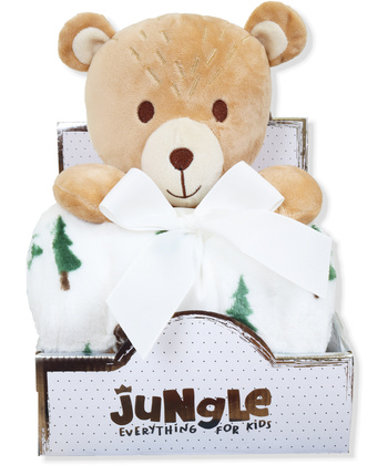 Jungle ćebe sa igračkom za bebe Meda Bež 31002215