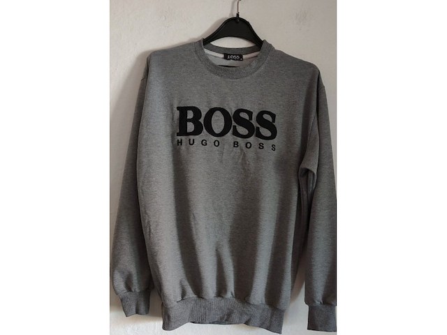 Boss muški sivi duks - Vel. M