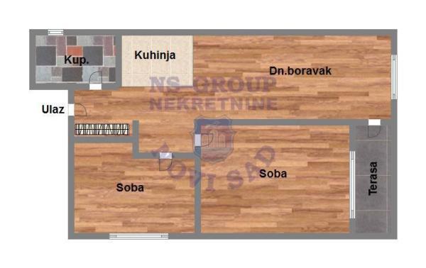 Trosoban stan na prodaju, 63m2, 136.830€
