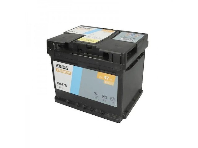 Akumulator 12V-47AH D+ EA472 EXIDE PREMIUM (garancija)