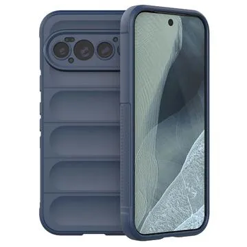 GOOGLE PIXEL 11 PRO RUGGED TPU MASKA - TAMNOPLAVA