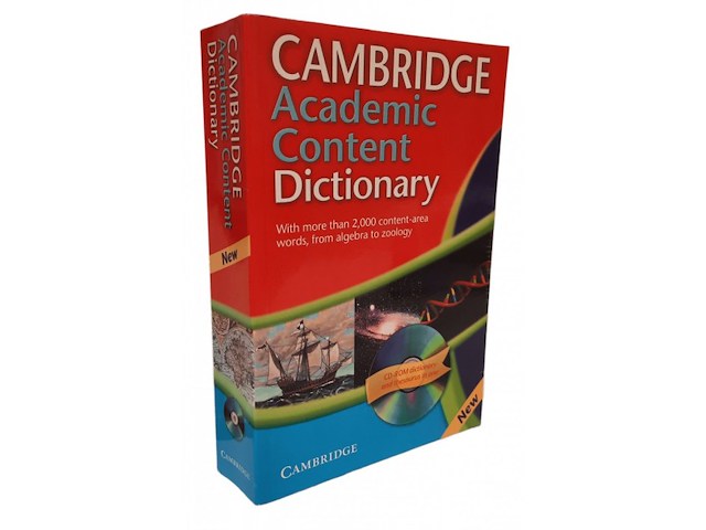 CAMBRIDGE ACADEMIC CONTENT DICTIONARY (sa CD-om)