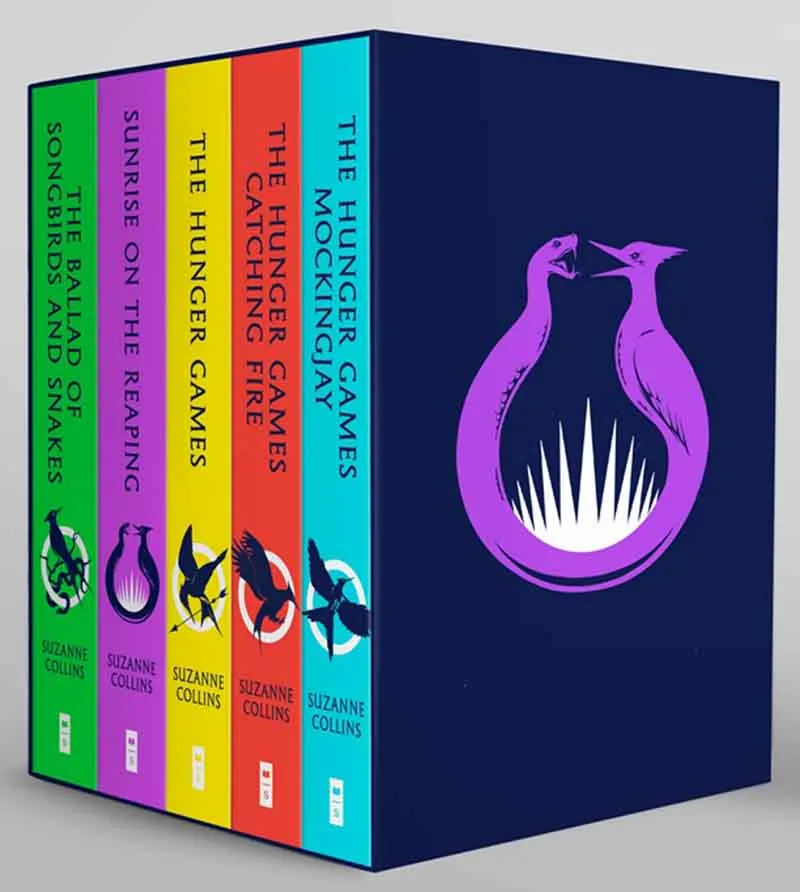 HUNGER GAMES 5 BOOK BOX SET pb TikTok Hit