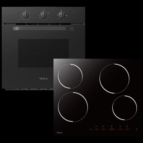 Tesla BO302MB + HV6401MB ugradni set rerna 70 l i staklokeramička ploča 4 zone