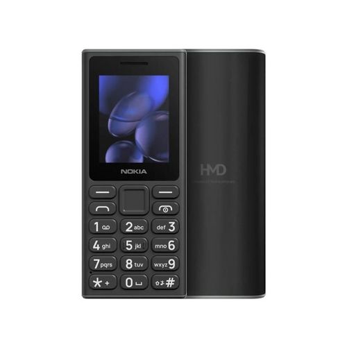 Nokia 105 (2024) mobilni telefon, Dual SIM, 1,77", crni