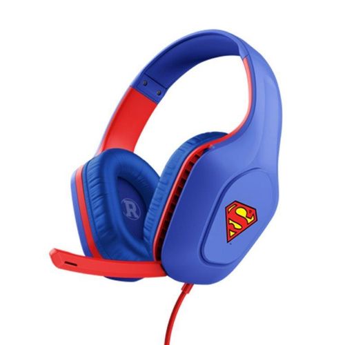 Trust GXT 415SM Zirox Superman gejmerske slušalice, 50 mm drajveri, 3.5 mm, zvanična licenca