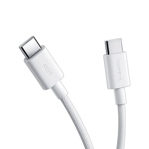 Xiaomi pleteni USB-C na USB-C kabl 60 W, 1 m, beli