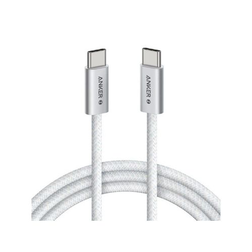 Anker Zolo USB-C na USB-C kabl 240 W, 1 m, pleteni, bela