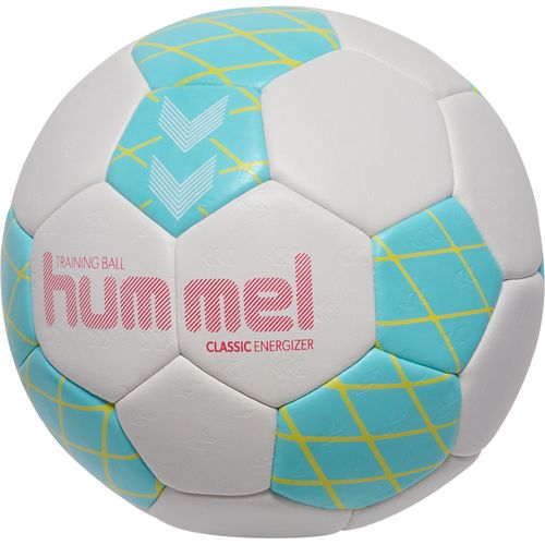 Hummel lopta za rukomet hmlClassic Energizer veličina 1, bela sa tirkiznom