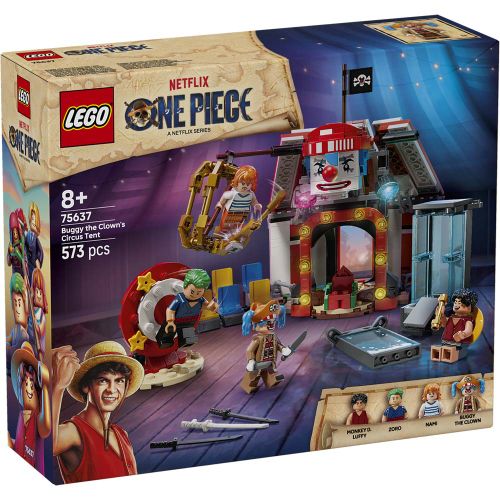 LEGO ONE PIECE Cirkuski šator klovna Bagija 75637