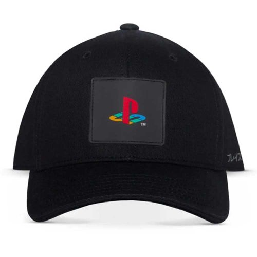 PlayStation muški kačket sa logom, crni, podesiv