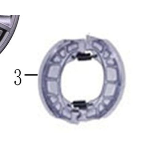 Zadnje kočione pakne za doboš 4069-30-00000 za skuter Motovene New Flash HF