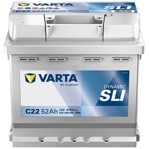 VARTA Dynamic SLI akumulator 12V 52Ah 470A +D