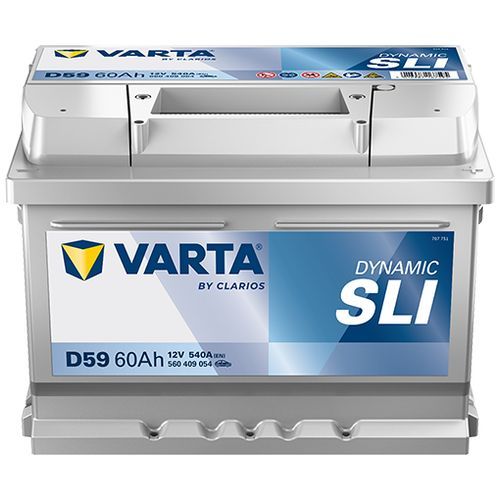 VARTA Dynamic SLI akumulator 12V 60Ah 540A +D