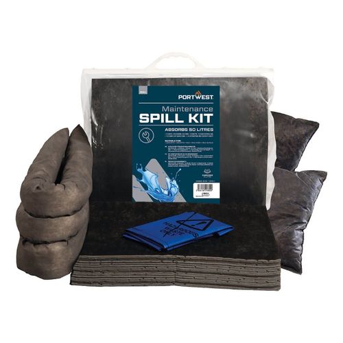 Portwest SM31 komplet za sanaciju izliva 50 l u vodootpornoj torbi, univerzalni apsorbent