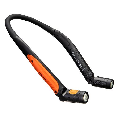 Portwest PA73 LED lampa oko vrata na USB punjenje, 320 lm, IP54, crno-narandžasta