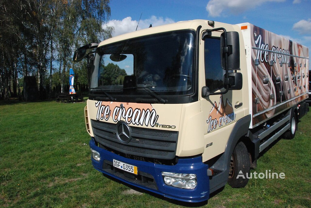 Mercedes-Benz ATEGO 816 kamion za dostavu sladoleda < 3.5t