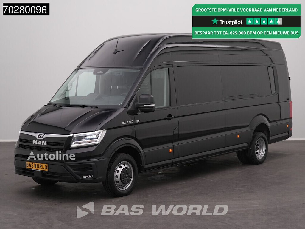 Novi MAN TGE 5.160 Automaat L5H4 Dubbellucht ACC LED Navi Airco Cruise Ca laki furgon
