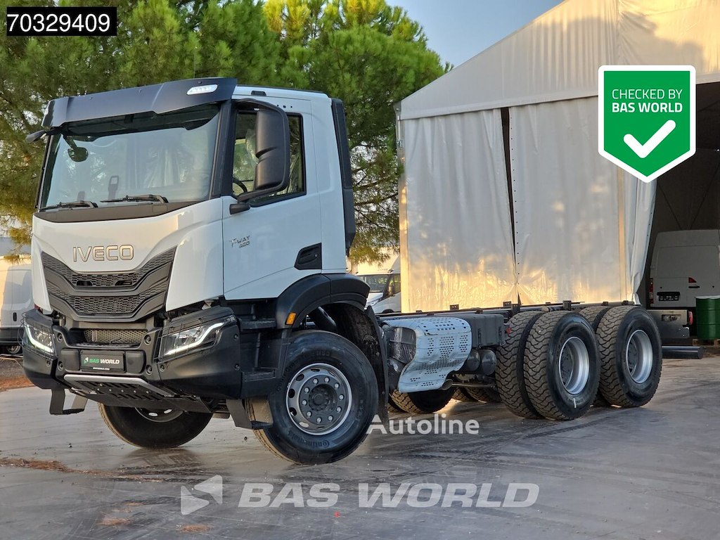 Novi IVECO T-Way 460 6X4 NUEVO! Chasis 6x4 Suspensión Ballestas, Cubos Redu kamion šasija
