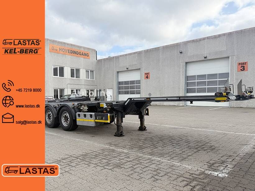 WEB TRAILER 3 axle Container chassis / Wechselfahr poluprikolica za prevoz kontejnera