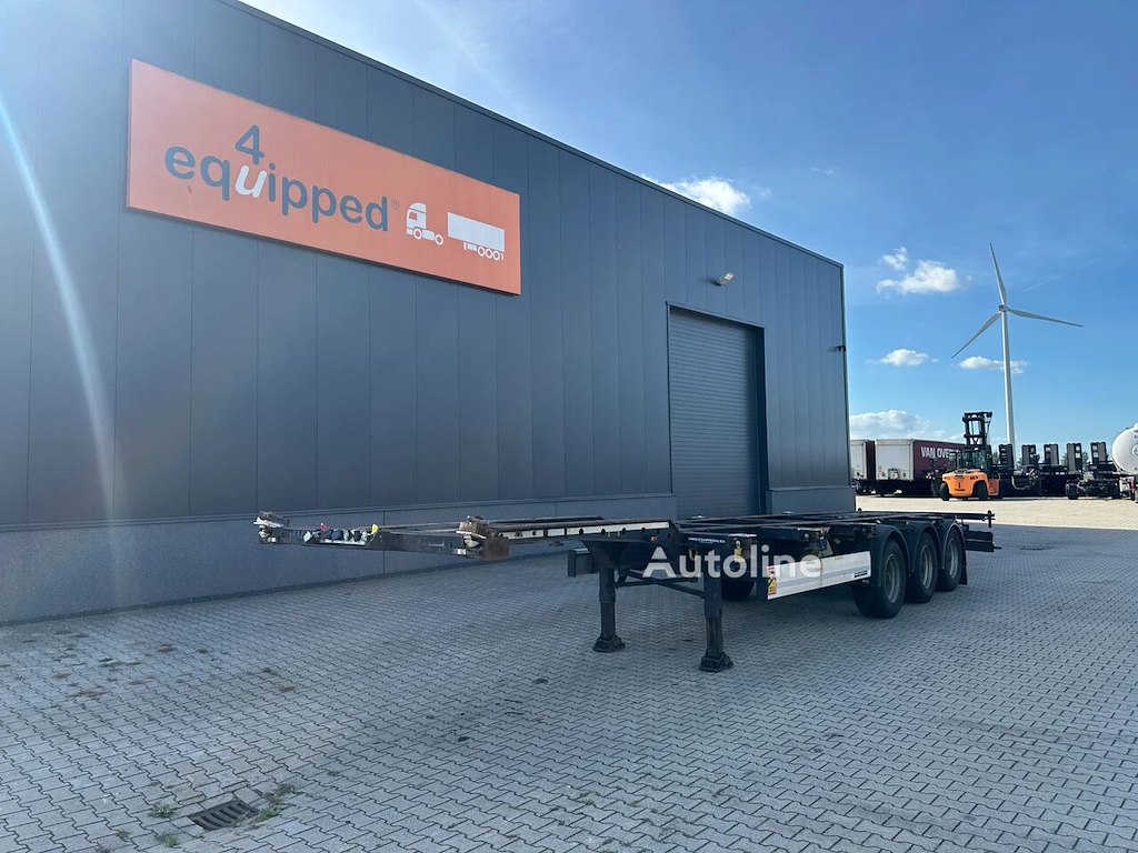 Krone N/A 40FT High Cube Chassis / BPW / Trommelrmmen / NL-Chassis / 1 poluprikolica za prevoz kontejnera