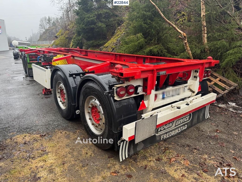 Krone Containersemi poluprikolica za prevoz kontejnera