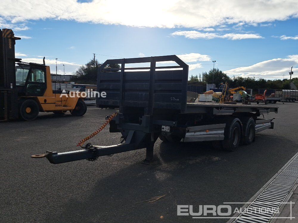 Prodaje se Don-Bur 24' Drag Twin Axle Flat Bed Trailer, Demountable Body, Air Brake poluprikolicu platformu na aukciji