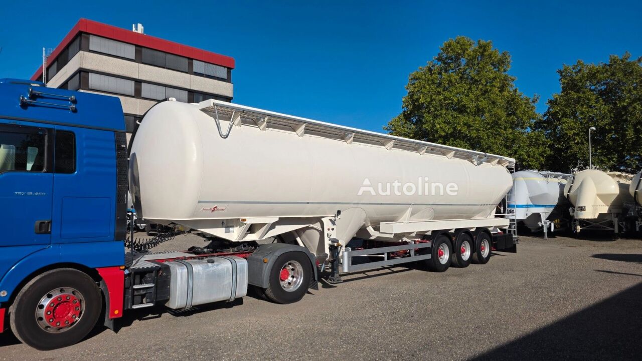 Spitzer 63m³ Mehlsilo / Flour tank / 6 Kammer / German! cisterna silos