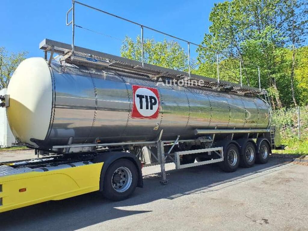 Tank FELBINDER Trailer Tanker Edible 34 M3 Capacity in Liters cisterna za prevoz hrane
(593522)