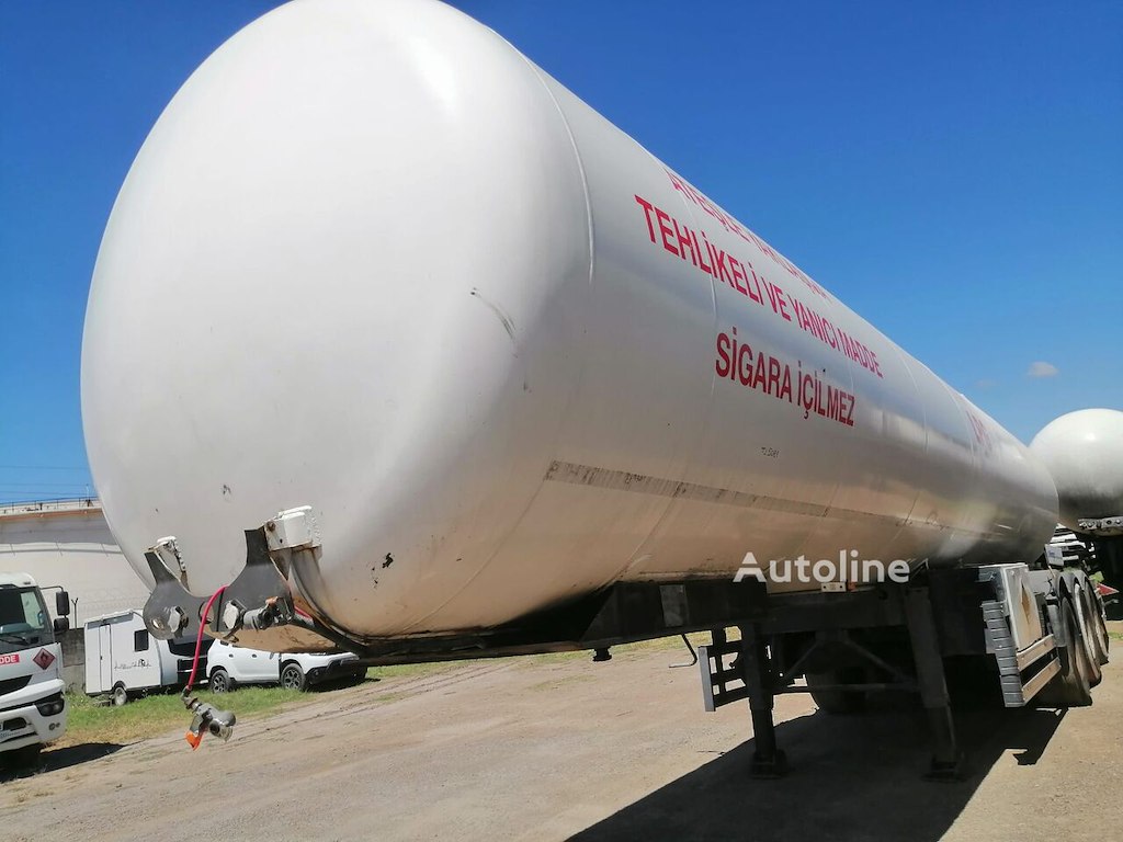 Doğan Yıldız 45 m3 LPG Tanktrailer year 2004 45m3 gas tantrailer poluprikolica cisterna za gas