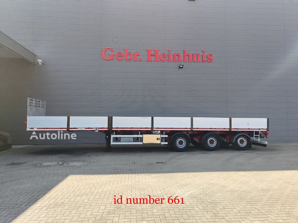 Faymonville F-S43-1A1Y 5.75m Extendable Powersteering! poluprikolica sa ravnom platformom